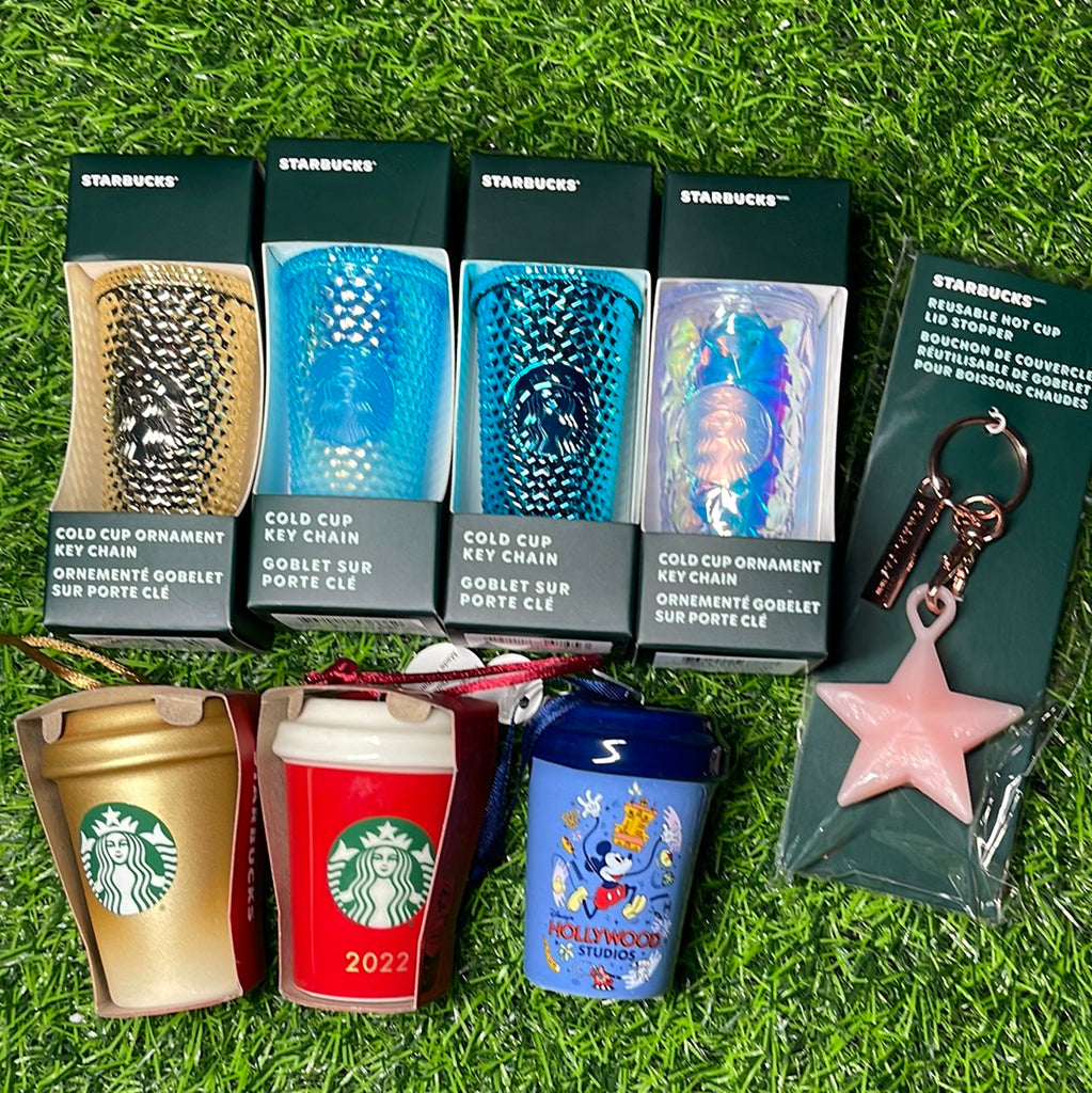 Starbucks Keychains, Keyrings, Hanging Decorations, Merchandise includ ...