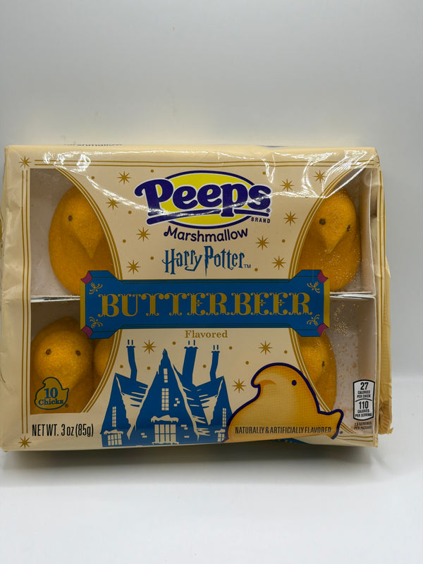 Peeps Harry Potter Butterbeer Flavoured Marshmallow 10 Chicks ...